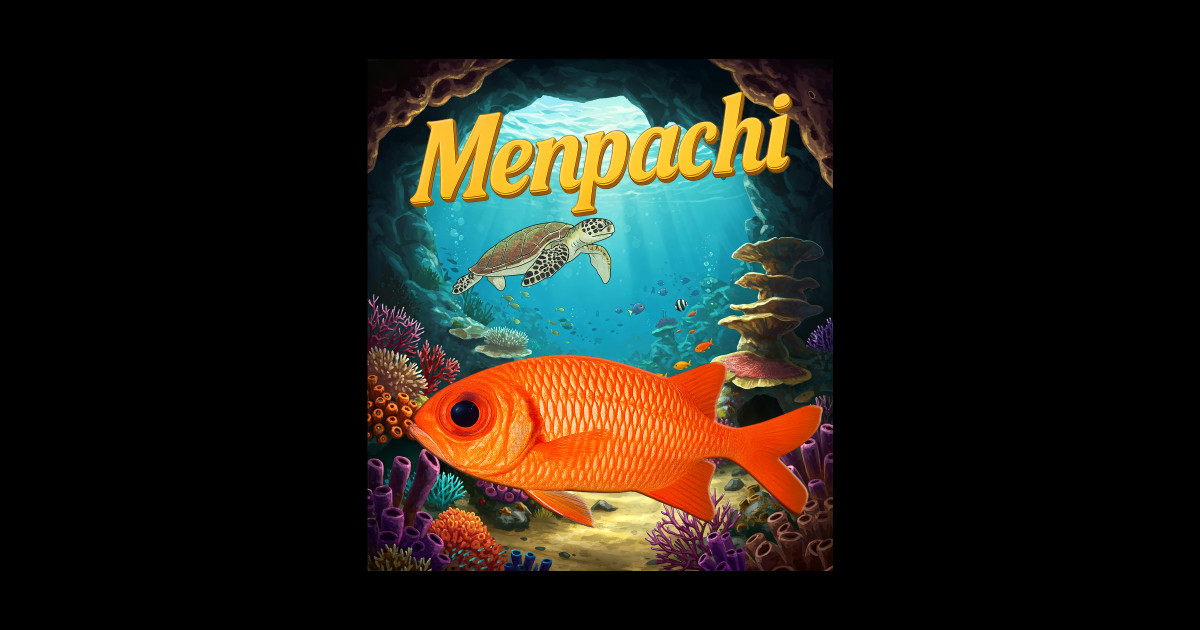 Menpachi ‘Ū‘ū Rising - Night Warrior of the Reef - Fish - Sticker ...
