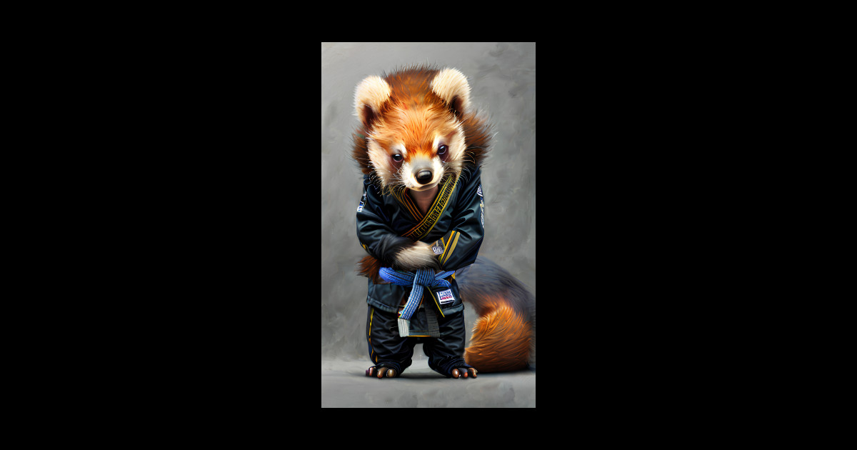 Raccoon jiujitsu - Jiu Jitsu - Sticker | TeePublic