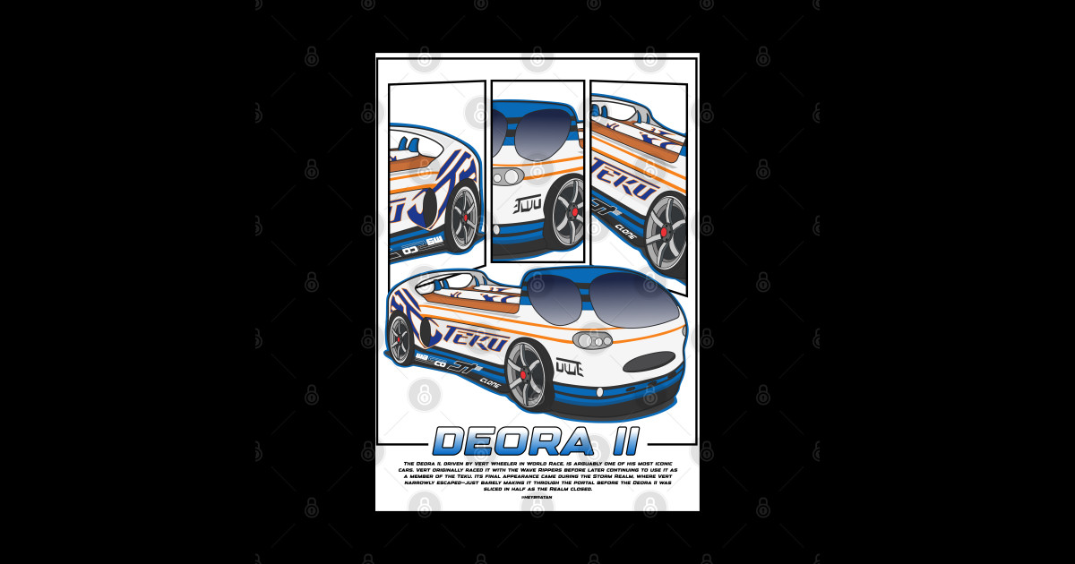 HW Acceleracers Deora II Poster Art - Acceleracers - Posters and Art ...
