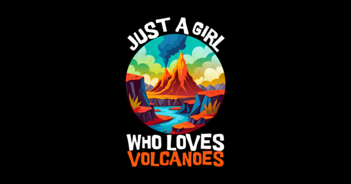 Volcano For Volcano - Funny Volcano Design - Sticker | TeePublic