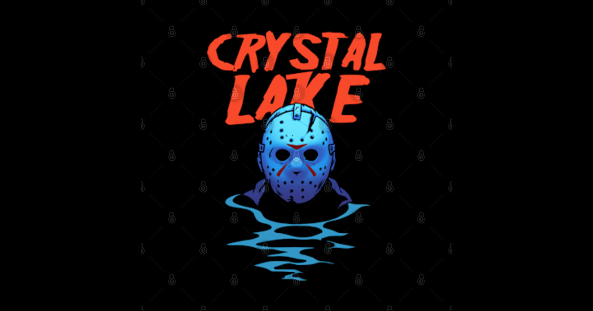 Jason. Crystal Lake - Jason Voorhees - T-Shirt | TeePublic