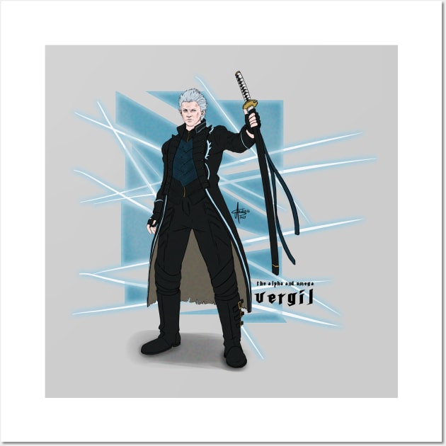 The Alpha and Omega Vergil - Vergil - Posters and Art Prints | TeePublic