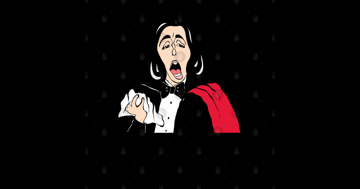 SNL FAN ART - OPERA MAN! - Snl Opera Man Adam Sandler - Sticker | TeePublic