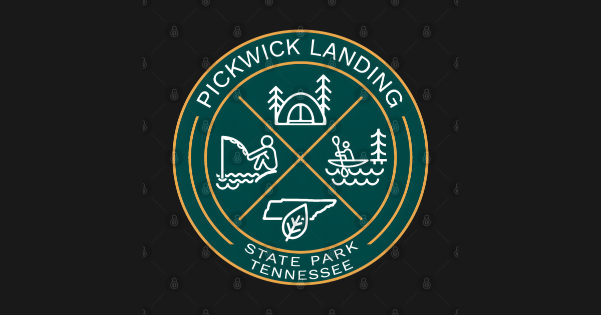 Pickwick Landing State Park Heraldic - Pickwick Landing Park - Kids T ...
