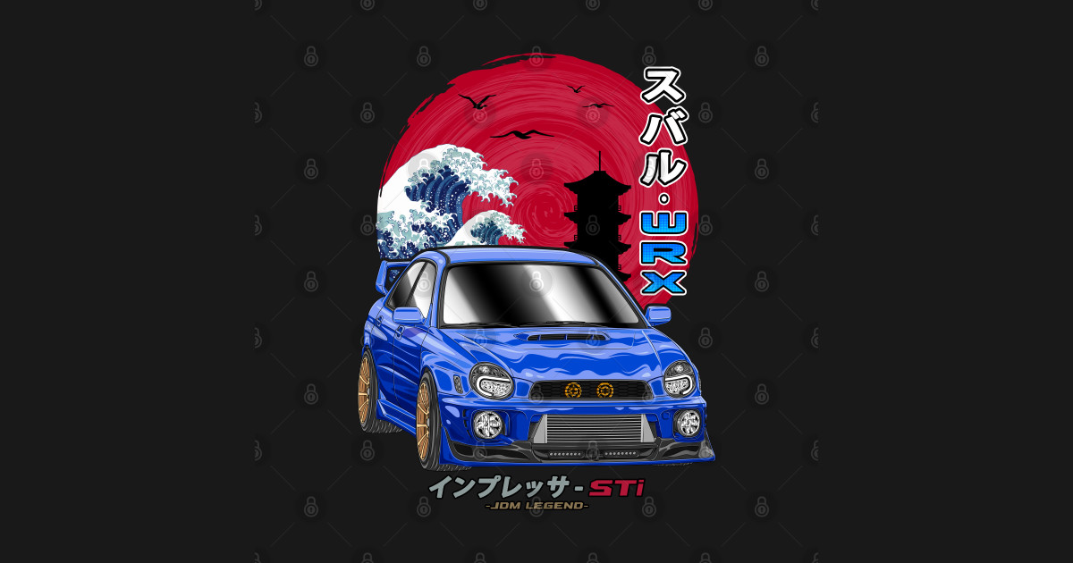 Subaru Impreza WRX STi Bug Eye - Subaru Impreza - T-Shirt | TeePublic