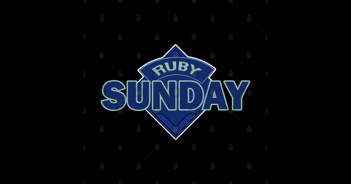 Ruby Sunday - Doctor Who Style Logo - The Doctor - Sticker | TeePublic