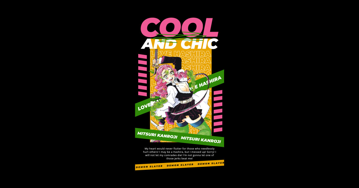 The Love Hashira Mitsuri - Demon Slayer Anime - Sticker | TeePublic