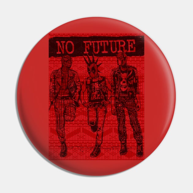 Future is not written - Future - Pin | TeePublic