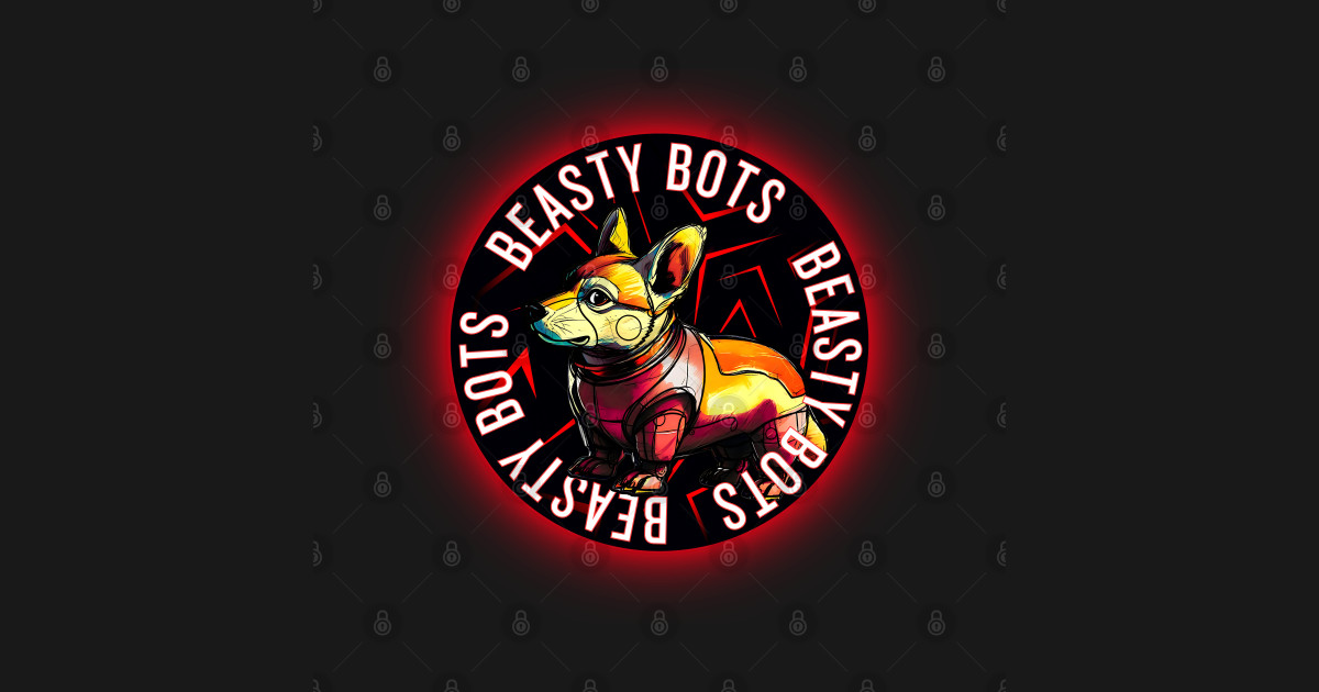 Beasty Bots Corgi - Corgi - T-Shirt | TeePublic