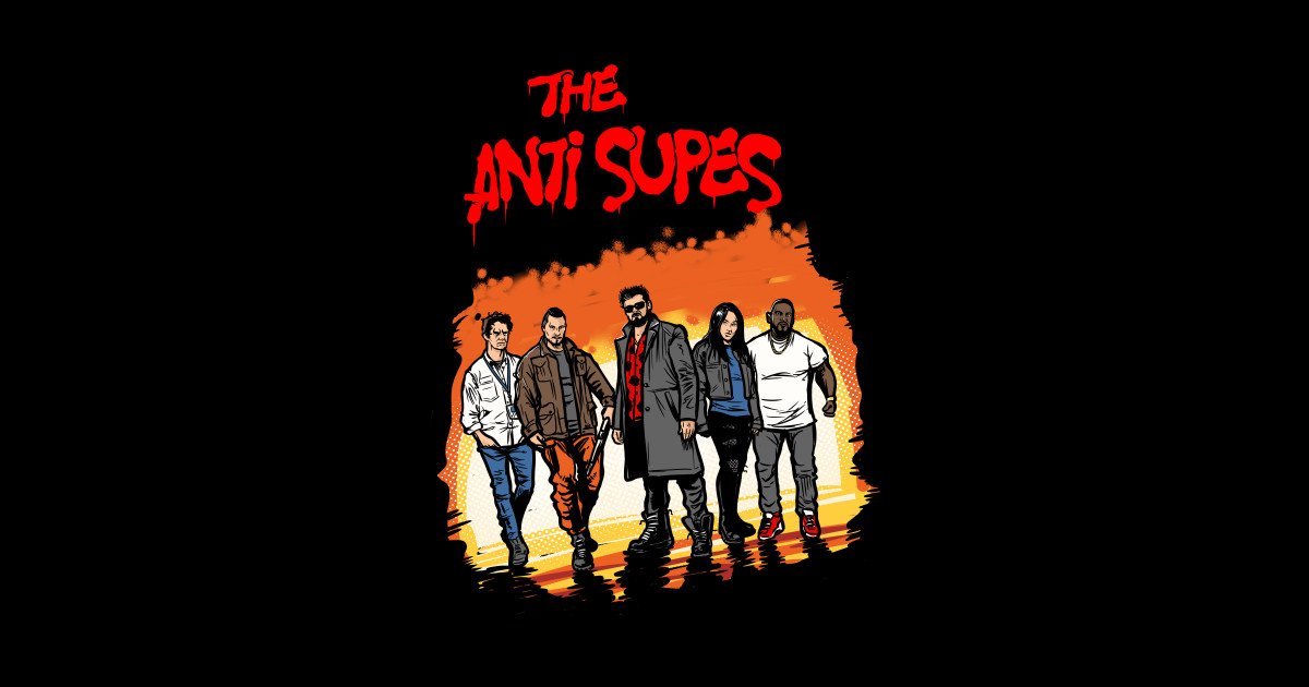 The Anti Supes - Tv Shows - Sticker | TeePublic