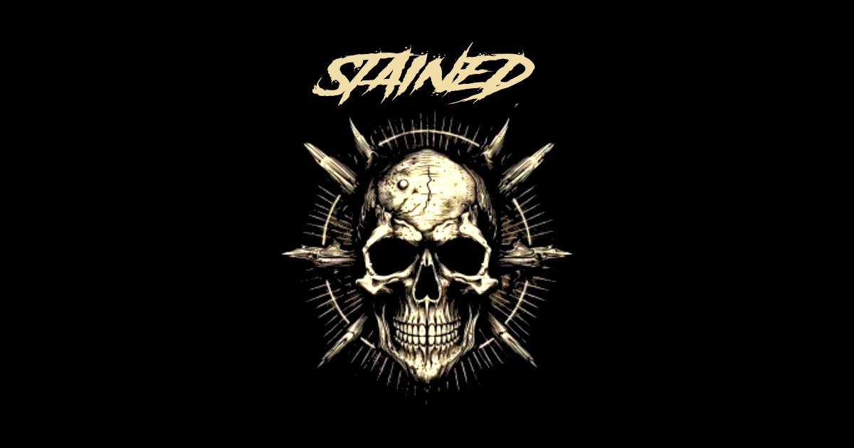 STAINED BAND FAN ART - Stained Band Fan Art - Sticker | TeePublic