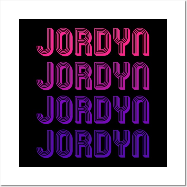 Jordyn - Retro Minimal Line Pattern - Jordyn - Posters and Art Prints ...