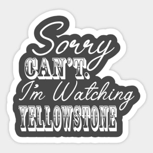 Yellowstone Tv Show Stickers for Sale | TeePublic