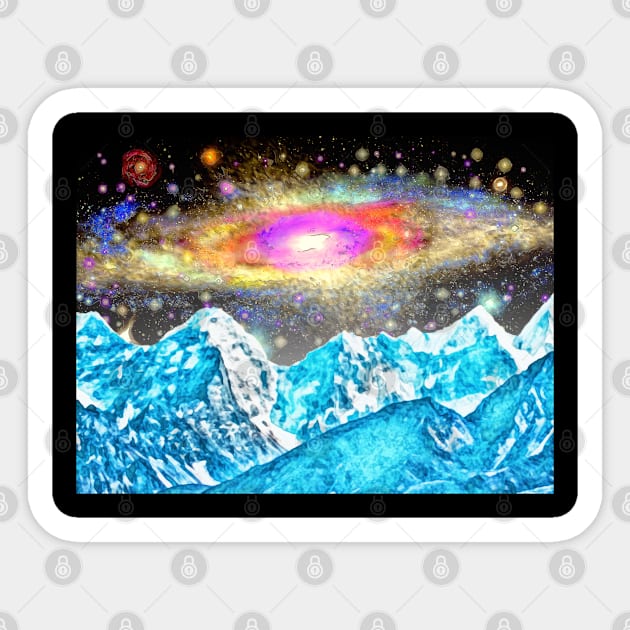 Milky Way Galaxy - Milky Way - Sticker | TeePublic