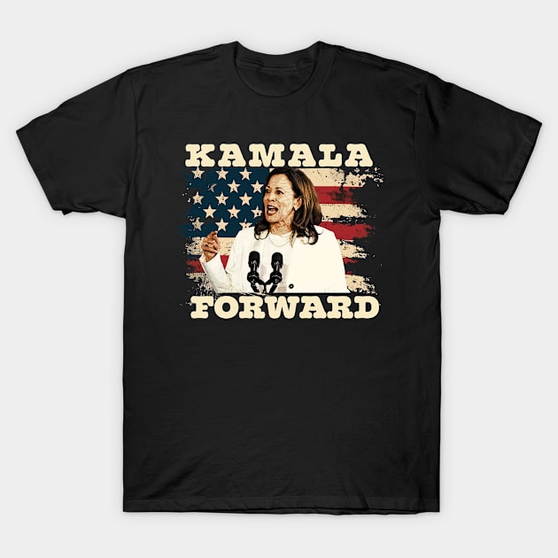 Kamala Harris Forward 2024 - Kamala Forward - T-Shirt | TeePublic
