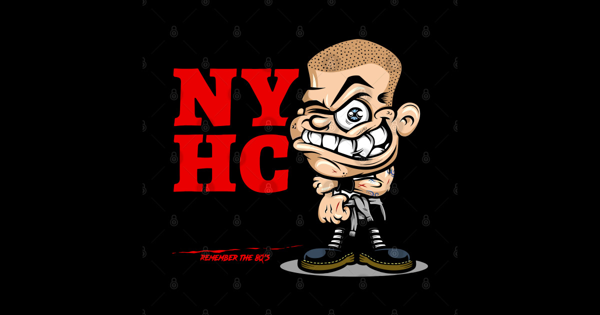 NYHC Generation Of Scars Remember The 80s - Band - Sticker | TeePublic