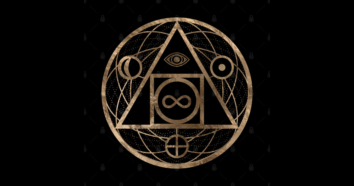 Philosopher's stone symbol - Philosophers Stone - Posters and Art ...