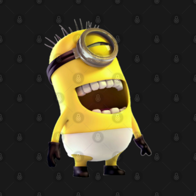 Minion BIG SMILE - Minions Funny - T-Shirt | TeePublic