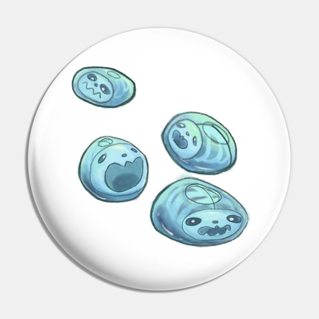 Skeleton Panda Sea Squirt - Cute Sea Squirt Pattern - Panda Skeleton ...