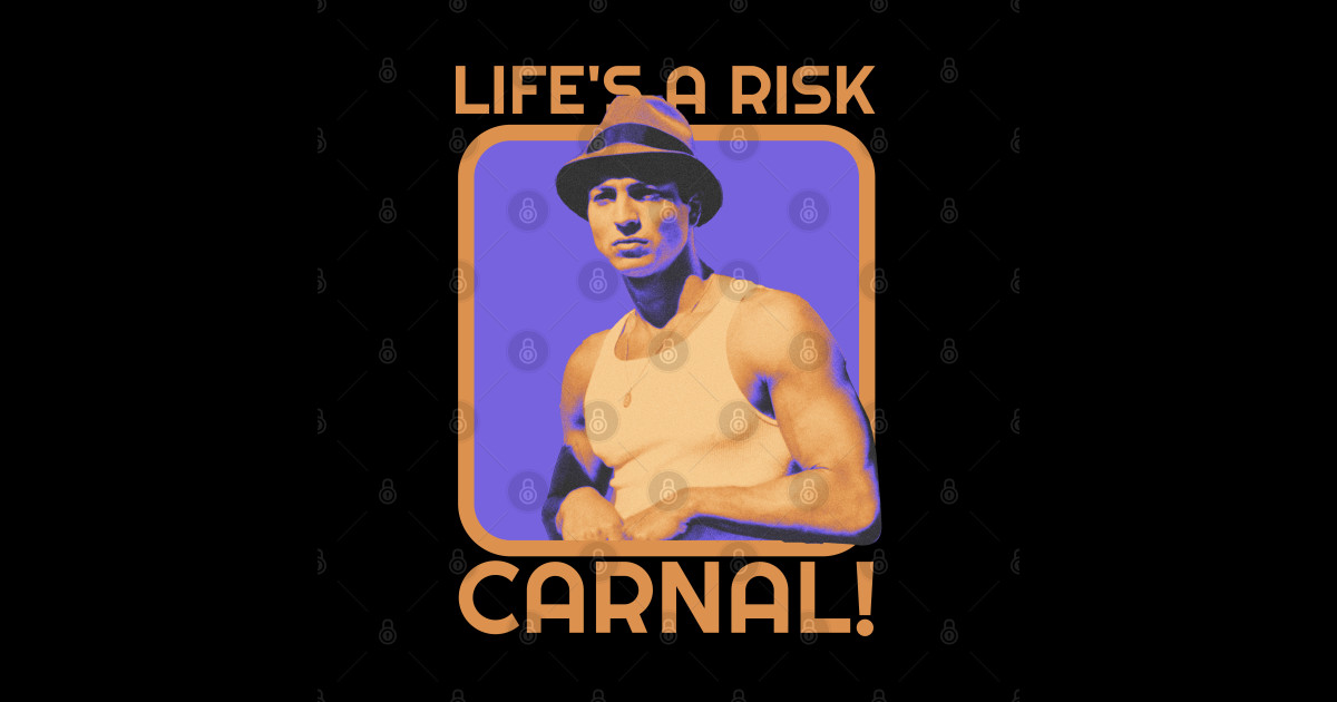 Life Is A Risk Carnal - Blood In Blood Out - Sticker | TeePublic