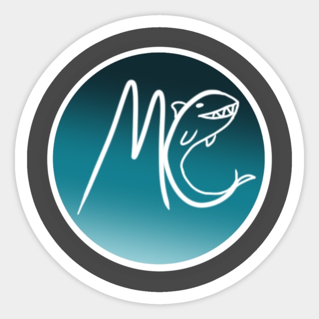 Megalodon Logo - Megalodon - Sticker | TeePublic