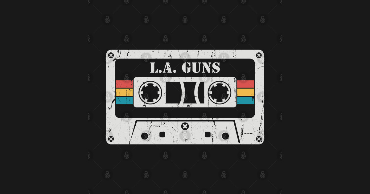 Cassette Vintage - L.A. Guns - La Guns - T-Shirt | TeePublic