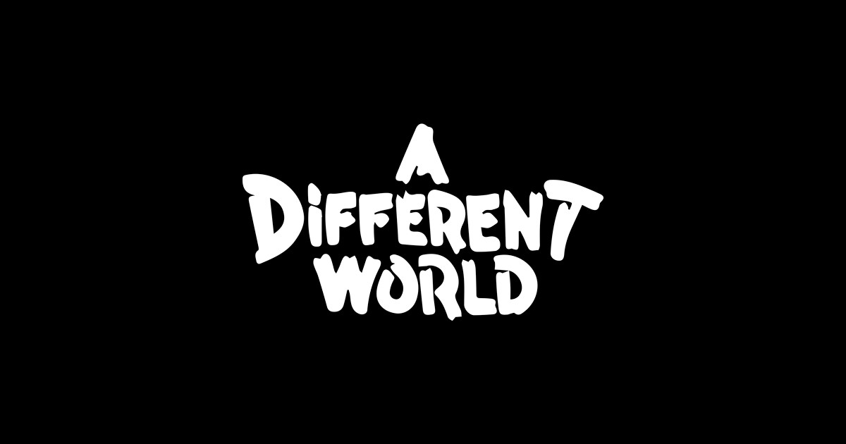 A Different World Vintage Defunct TV Show Logo Fan Art - Different ...