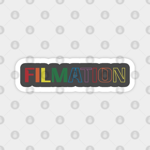 Filmation COLOR 80'S Logo - Masters Of The Universe - Magnet | TeePublic