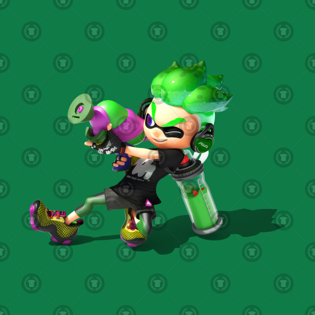 Splatoon Green Inkling