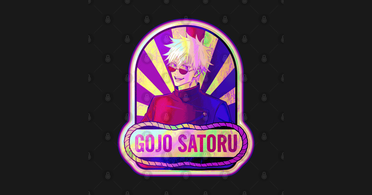SATORU GOJO RETRO VINTAGE - Gojo - T-Shirt | TeePublic