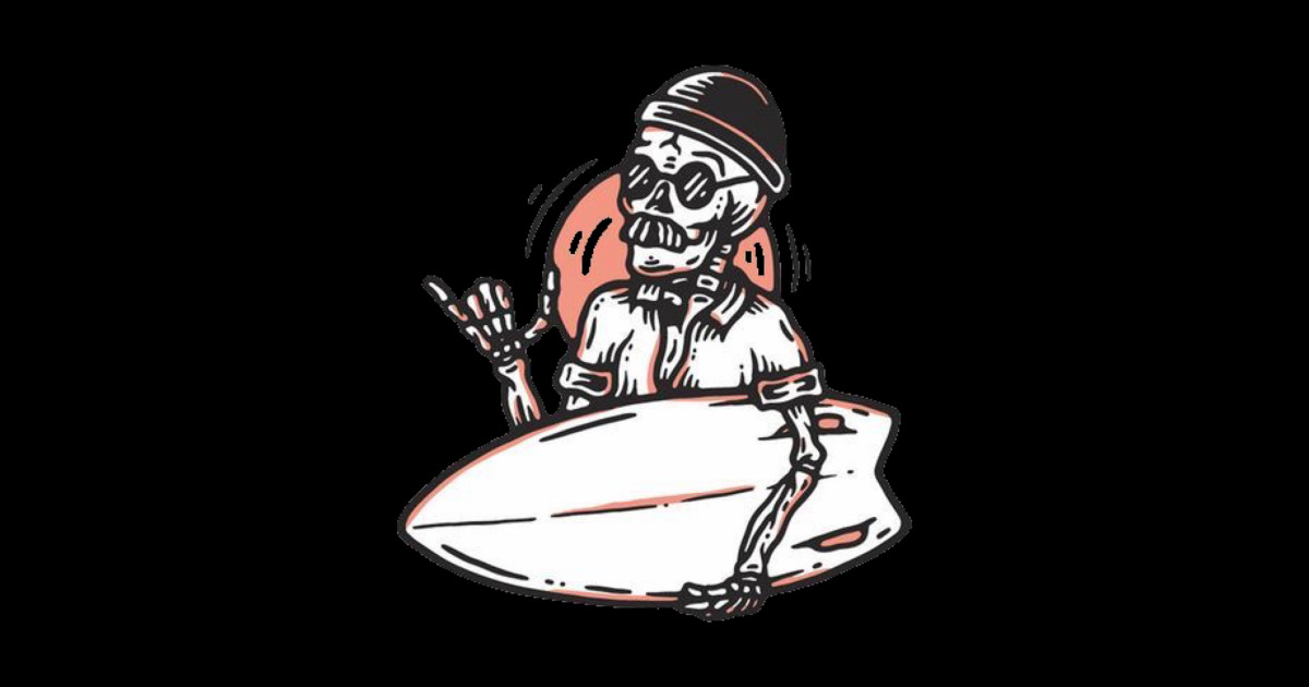 Shaded skeleton - Skater - Sticker | TeePublic