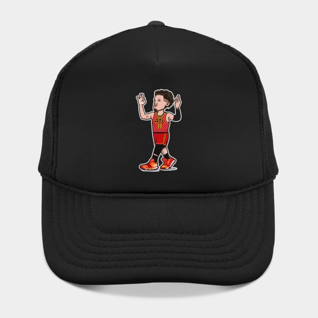 Trae Young Cartoon Style - Trae Young Cartoon Style By Rayebajo - Hat ...