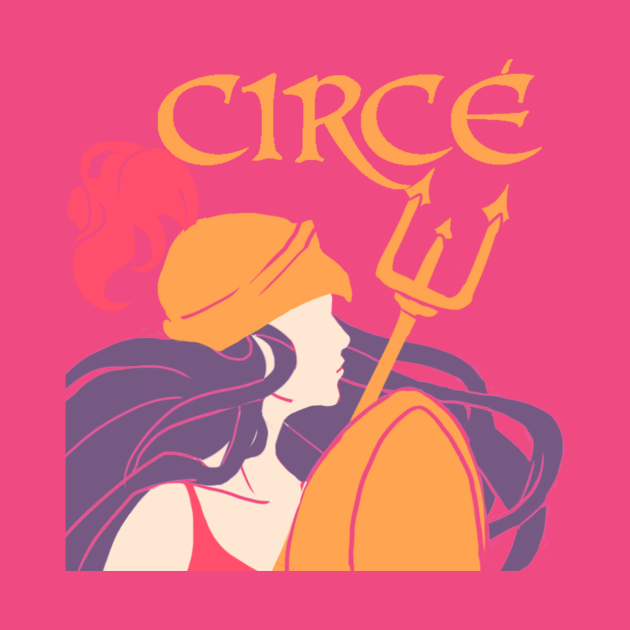 Circe Logo Orange - Circe Logo Orange - T-Shirt | TeePublic
