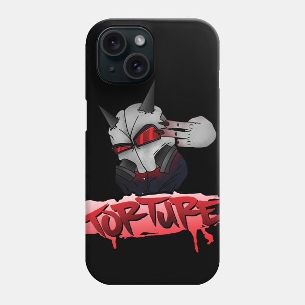 FNF Madness combat MAG torture graffiti - Torture - Phone Case | TeePublic