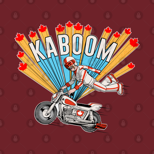 The Canadian KABOOM - Duke Caboom - Long Sleeve T-Shirt | TeePublic