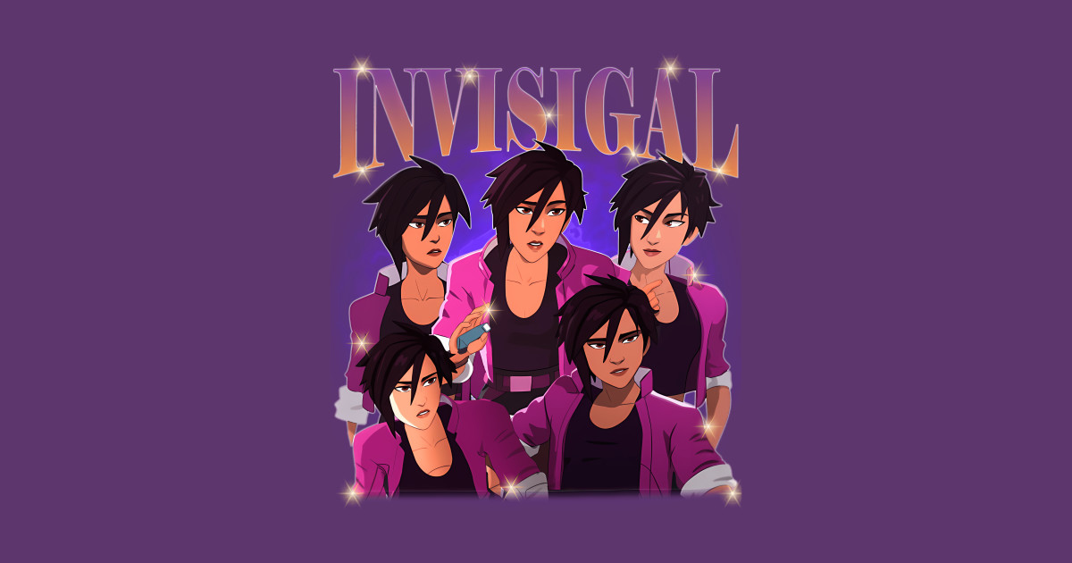 Invisigal Dispatch Game Bootleg 90S - Dispatch Game - T-Shirt | TeePublic