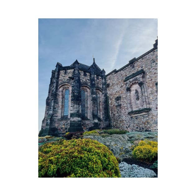 Stone turret at Edinburgh Castle - Edinburgh - T-Shirt | TeePublic