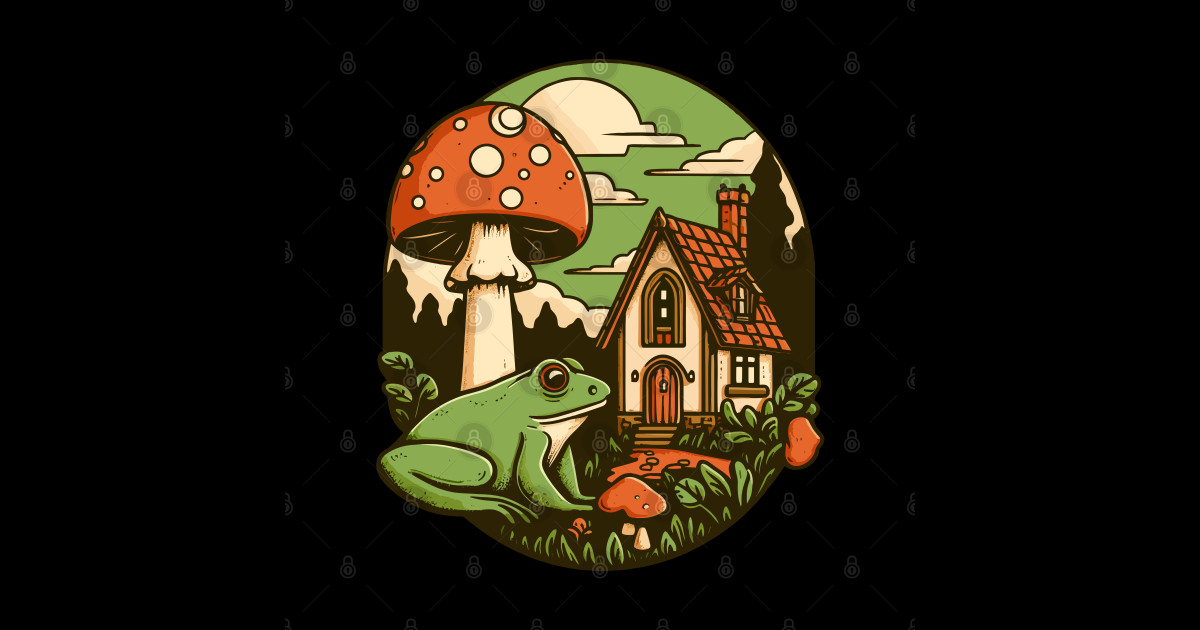 Cottagecore aesthetic - Cottagecore - Sticker | TeePublic