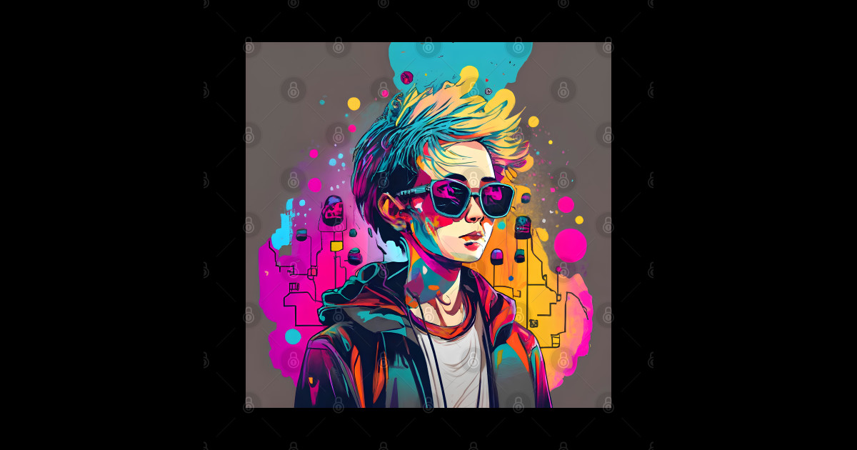 Splash Boy - Boy - Sticker | TeePublic