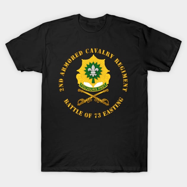 2nd Armored Cavalry Regiment DUI - Battle of 73 Easting - Cavalry - T ...