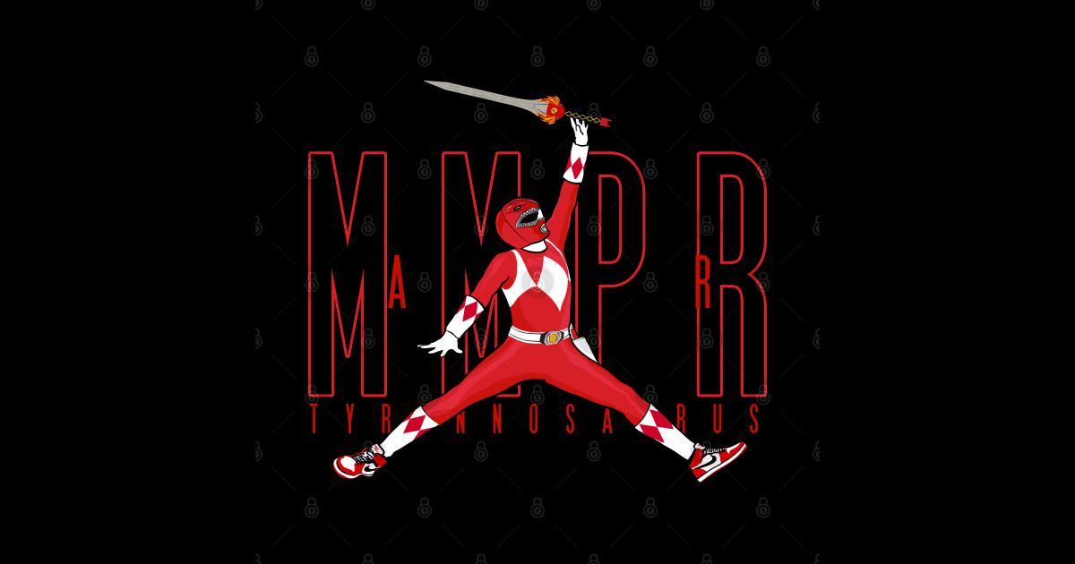 AIR RED RANGER - Mmpr - Posters and Art Prints | TeePublic