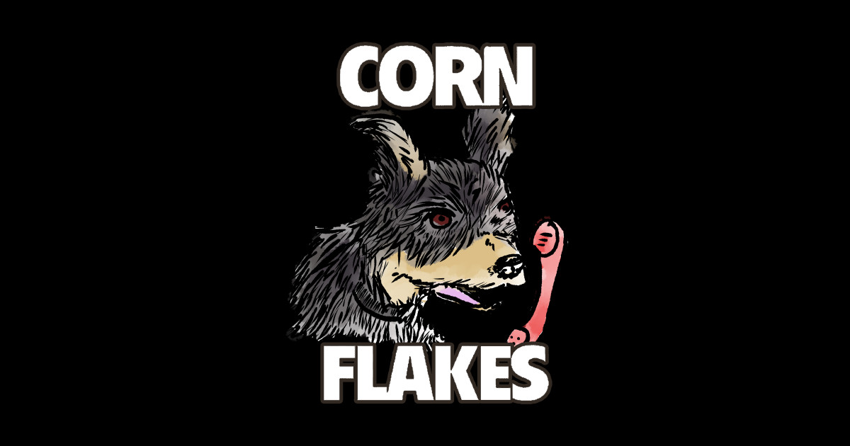 Corn Flakes - Creative Commons - Sticker | TeePublic