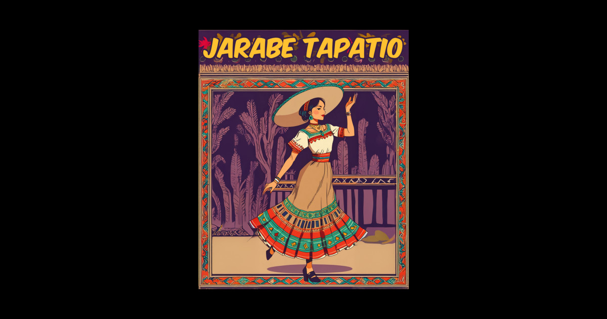 jarabe tapatio dancer Mexico - Jarabe Tapatio Dancer Mexico - Sticker ...