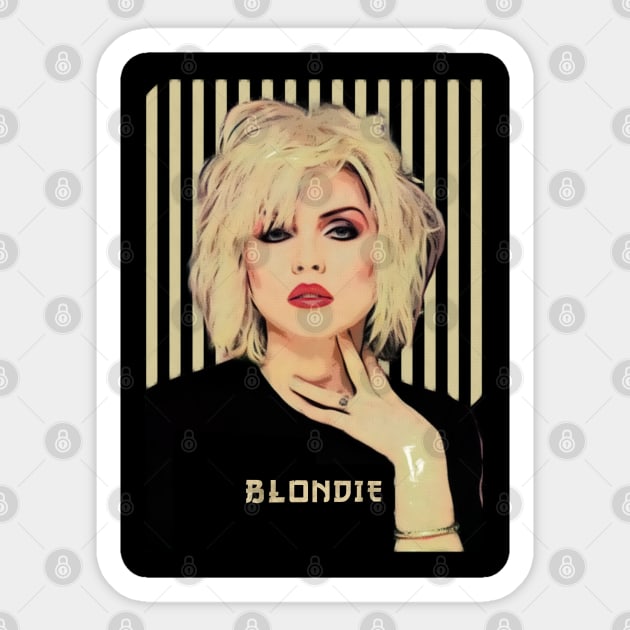 Blondie blon original - Blondie - Sticker | TeePublic