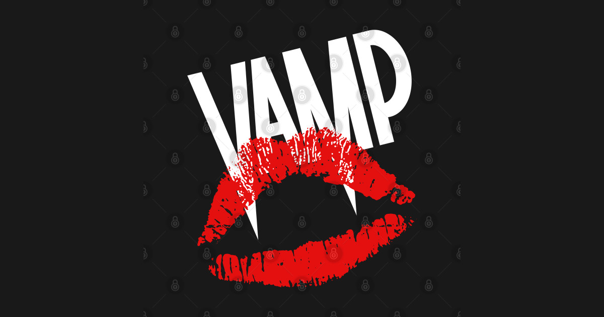 VAMP - Vampire Horror Halloween Zombie Dracula - T-Shirt | TeePublic