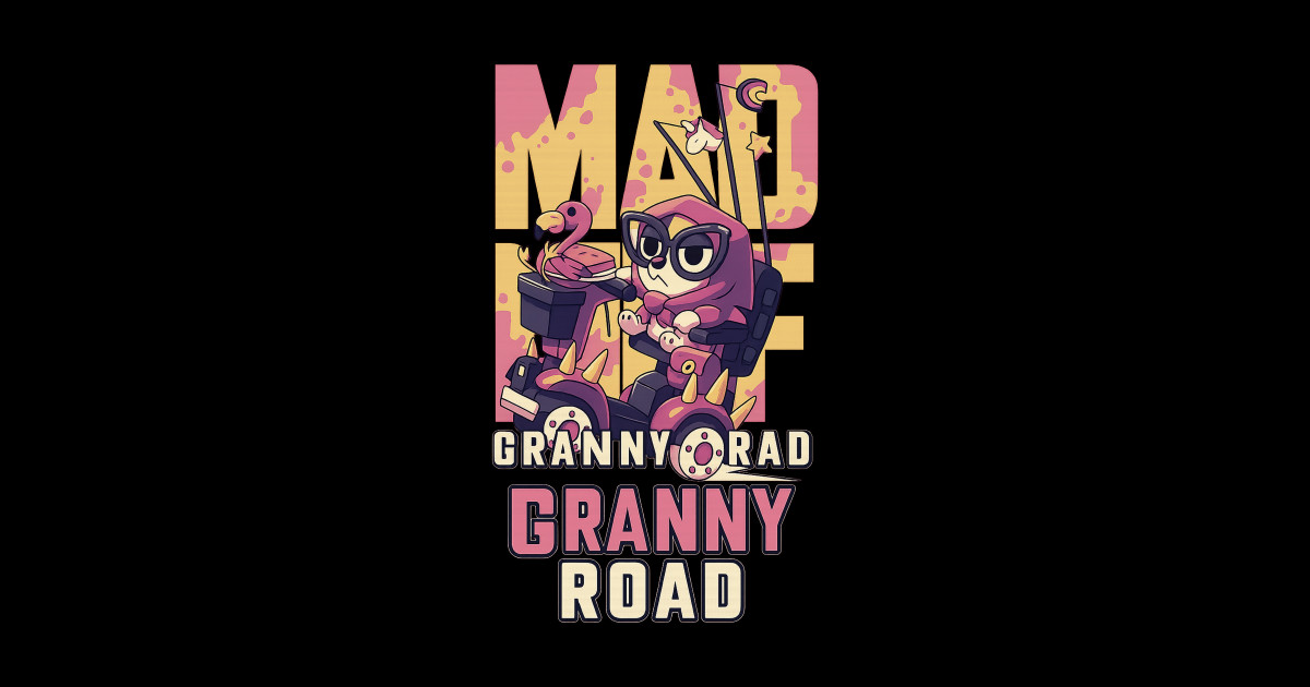 Mad Muf Granny Road – Cute Savage Granddog on Wheels - Granny Dog Rider ...