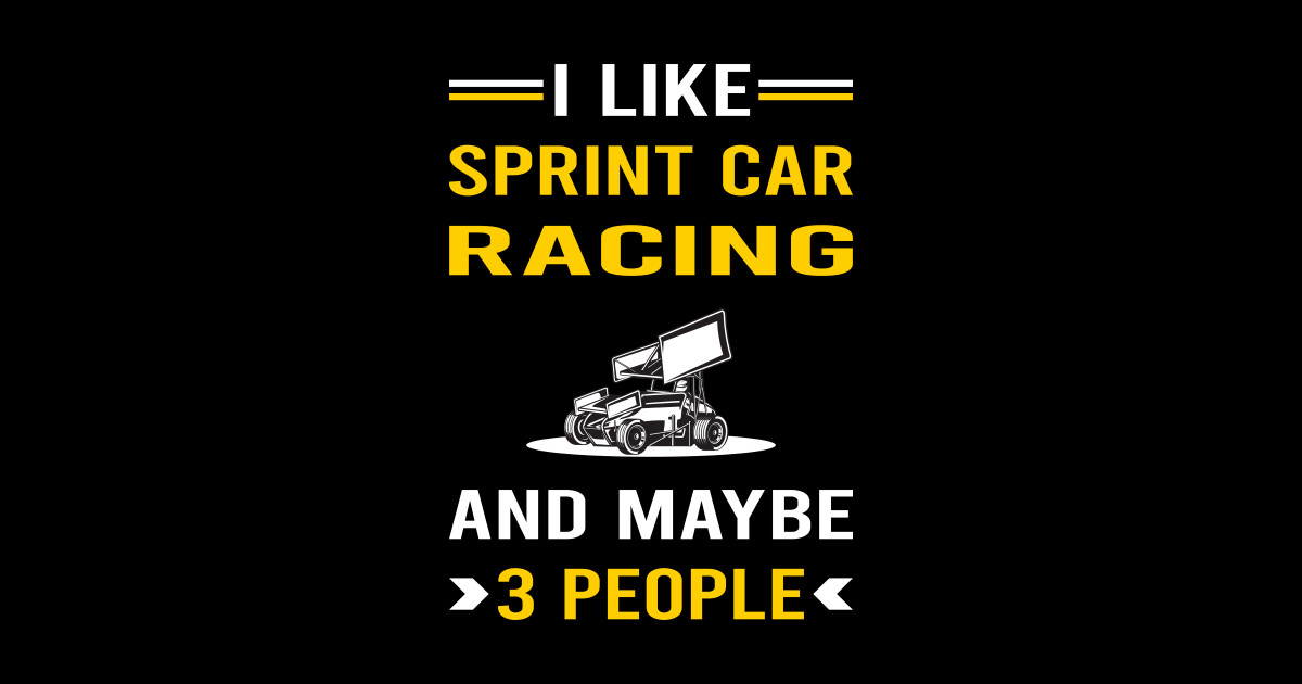3 People Sprint Car Cars Racing - Sprint Car - Posters and Art Prints ...