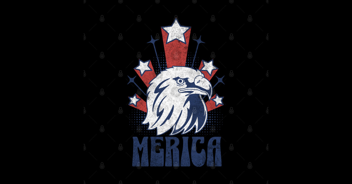 Merica - Merica - Sticker | TeePublic