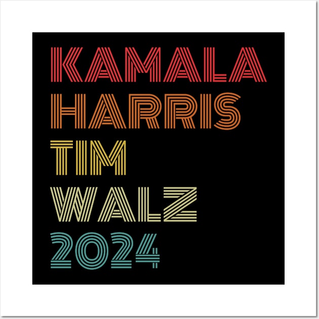 Harris Walz 2024 Kamala Harris Tim Walz Waltz Vintage Style - Harris ...