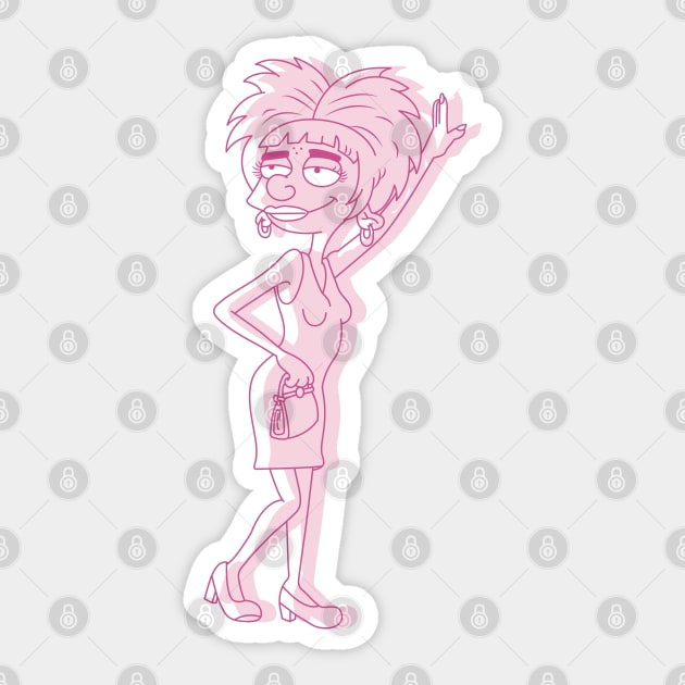 Helga's Makeover - Pataki - Sticker | TeePublic